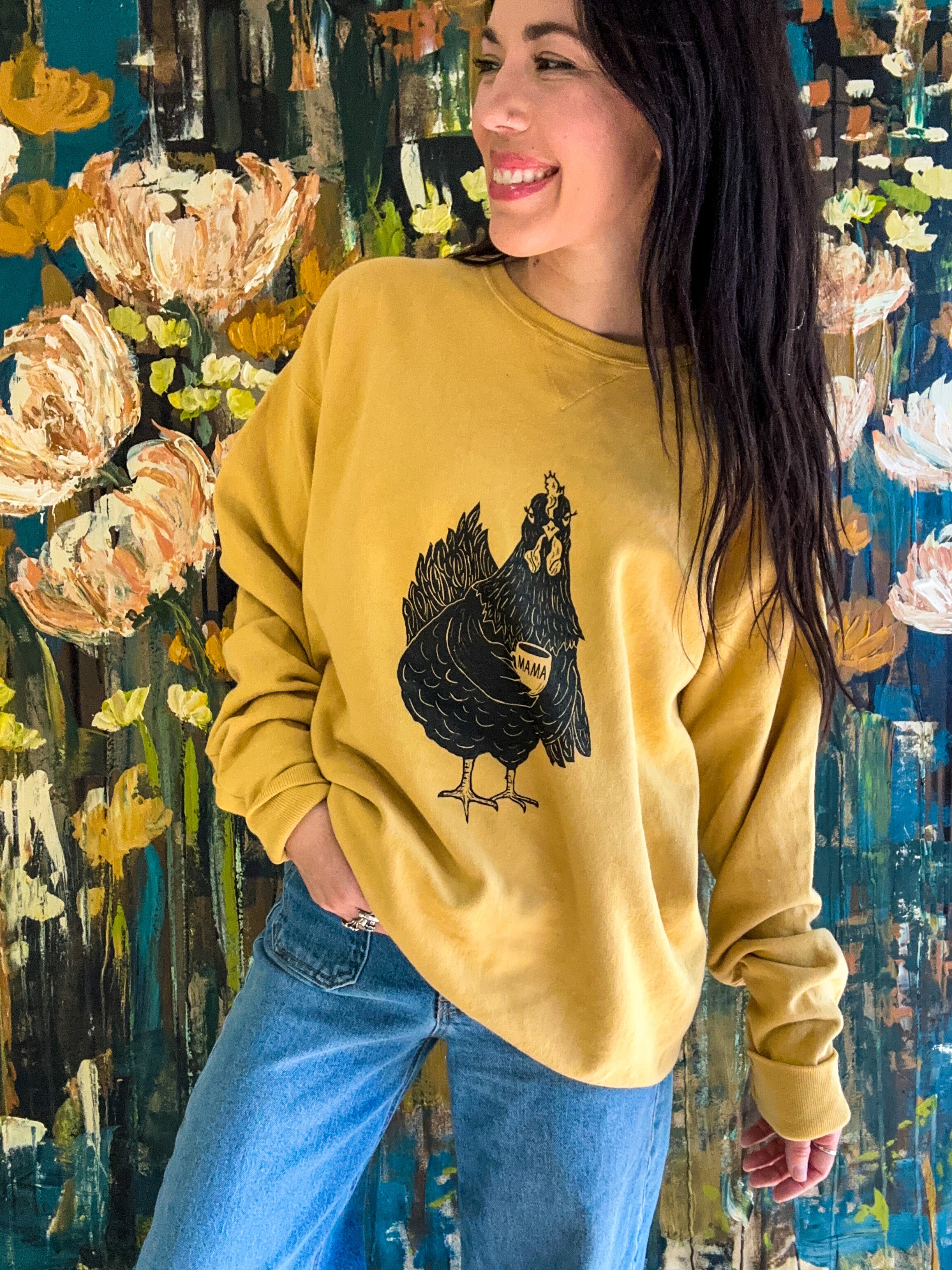 Chicken Mama Sweatshirt – The Brave Mama Co.